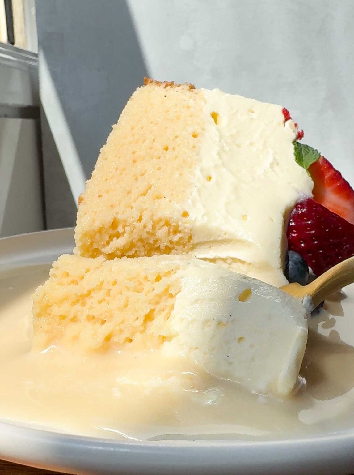 TRES LECHES CHEESECAKE - Razia Cooks